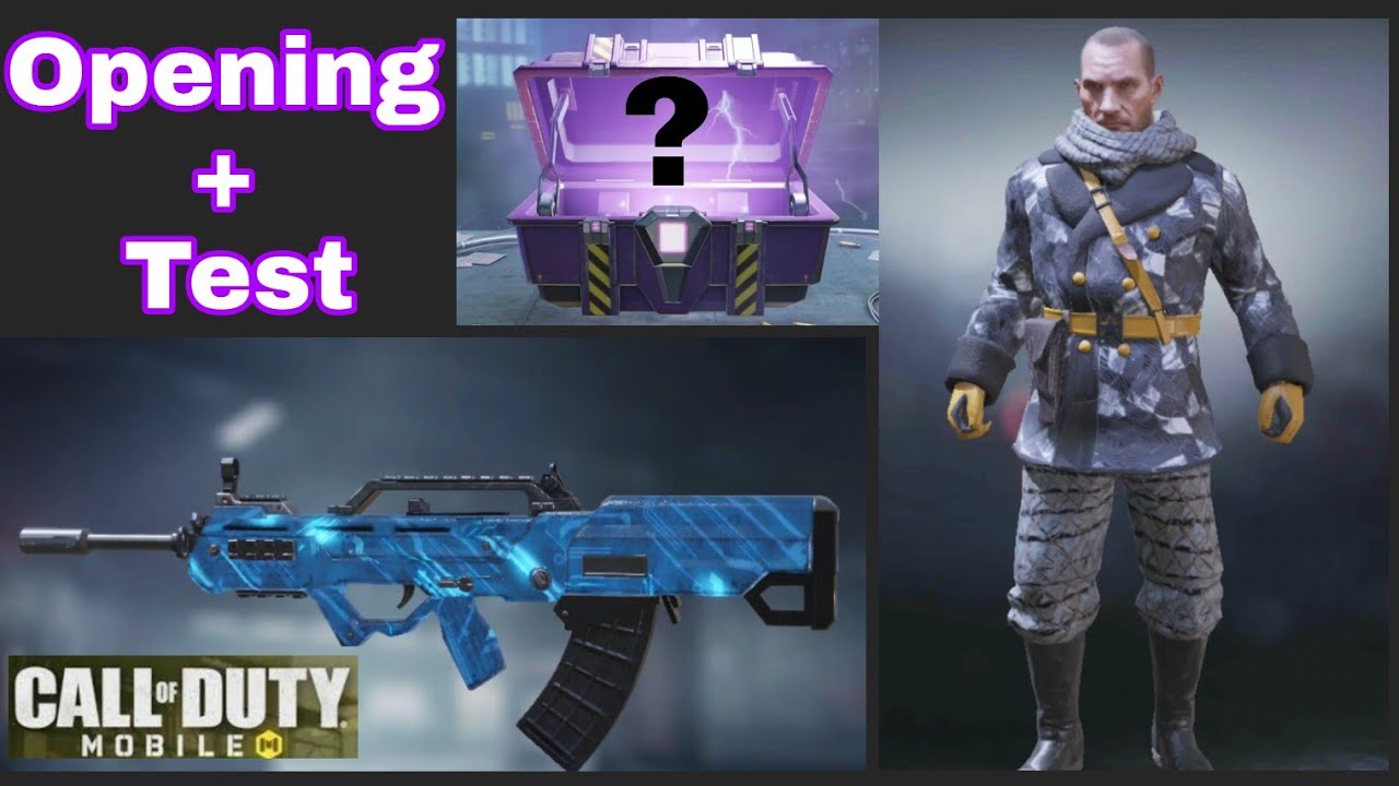 Opening et test des SKINS Call of duty mobile fr - YouTube