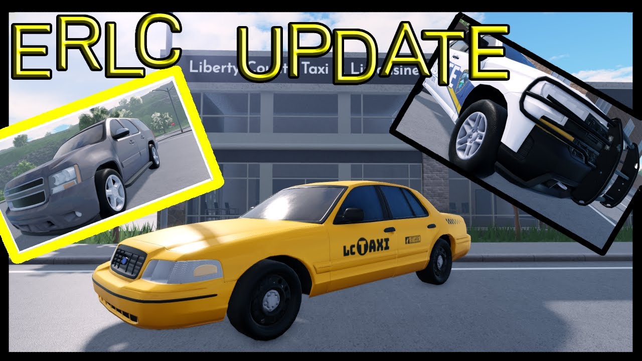 NEW TAXI AND POLICE UPDATE in erlc (roblox) - YouTube