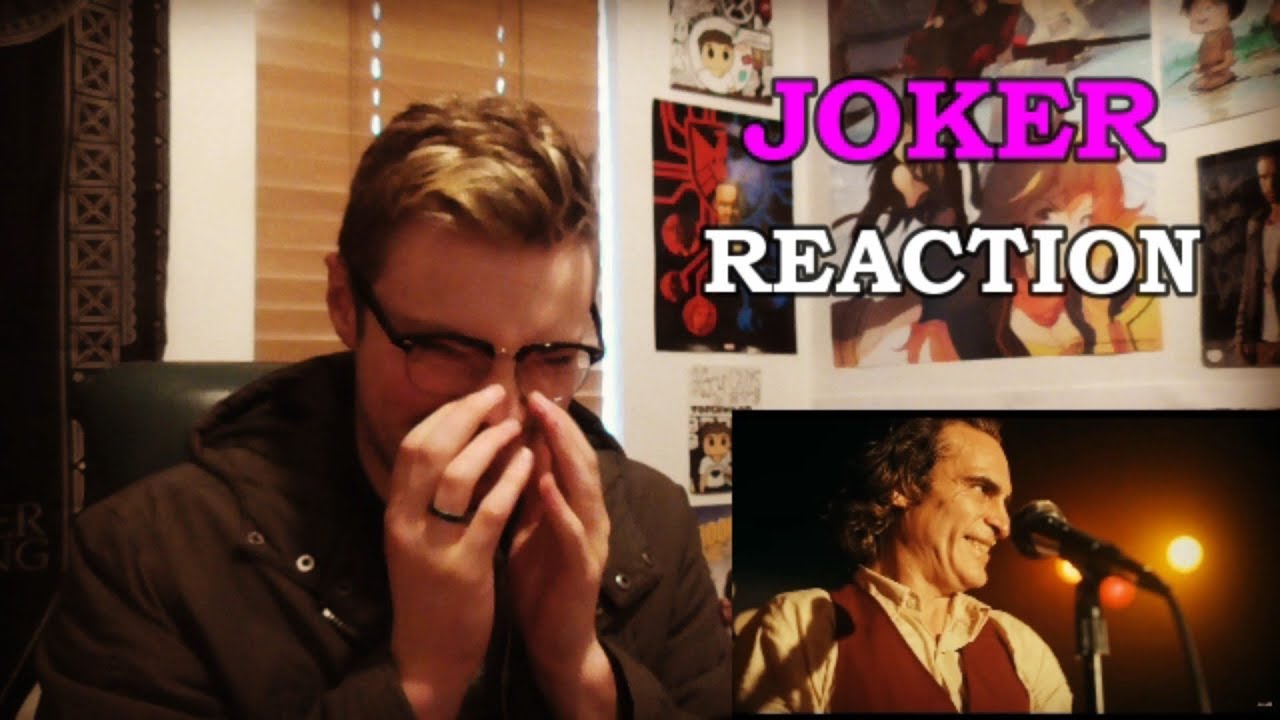 JOKER TEASER TRAILER REACTION - YouTube