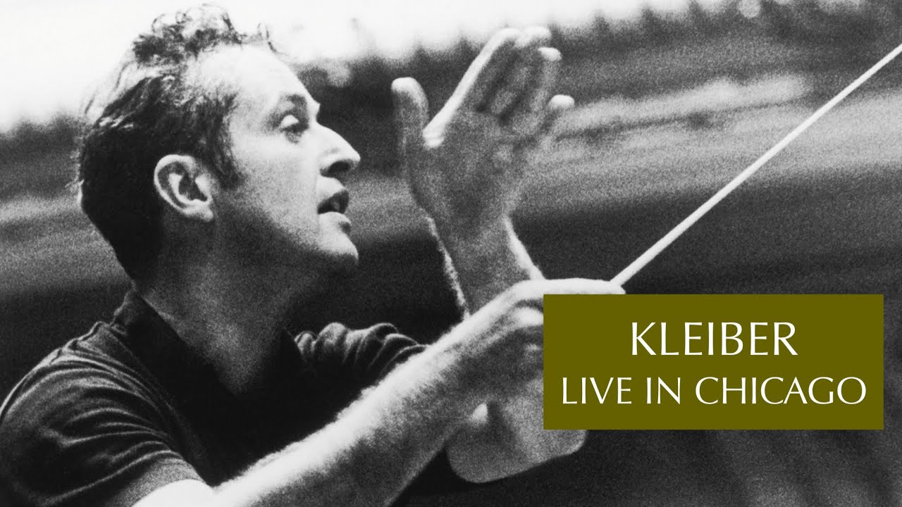 Carlos Kleiber, Live in Chicago, 1978 ( Weber, Schubert, Beethoven ...