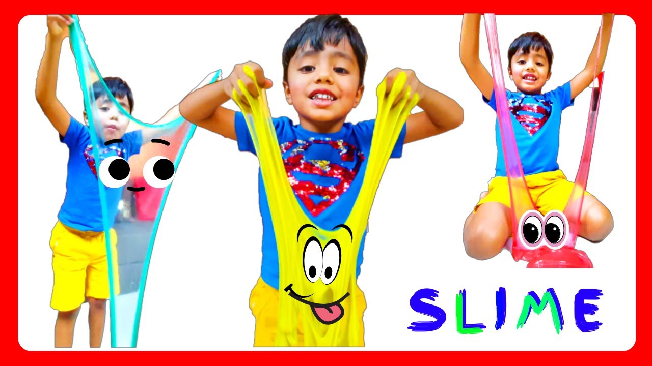 Kids making Slime | Slime making video for kids | Giant slime | Alex ...