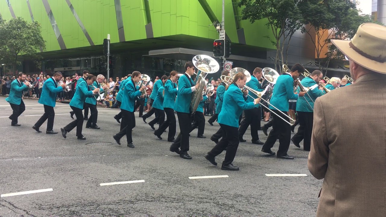 Sunnybank Brass - Parade of Bands 2019 - Death or Glory/Don't Stop Til ...