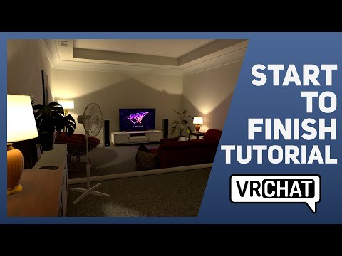 How To Make A VRChat World From Scratch Start to Finish | Blender to Unity Tutorial | Beginner