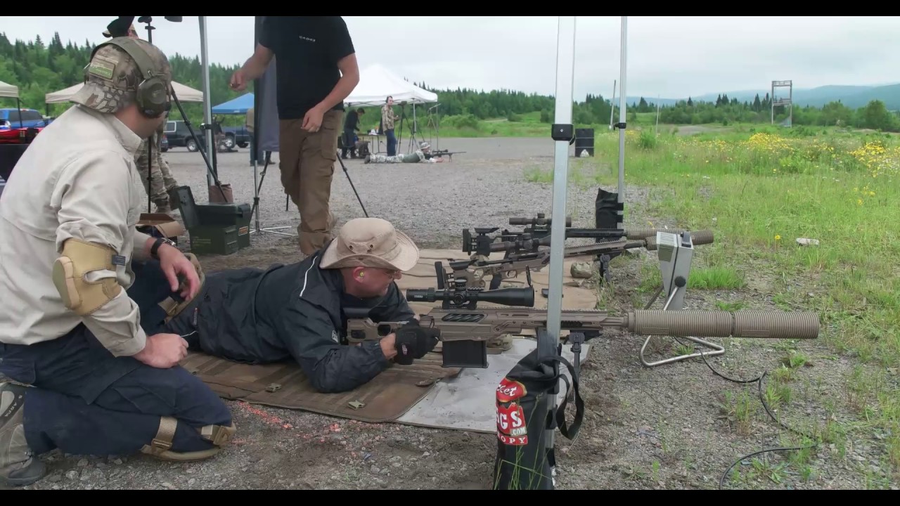 50 Cal, CDX 50 Cadex supressed - YouTube
