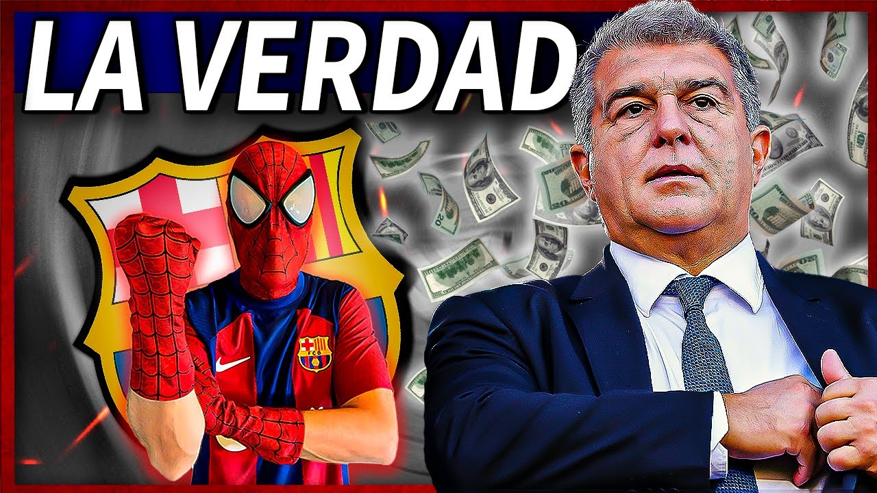 🤔😳¿EL BARÇA ES UN CLUB TRAMPOSO? ¡RESPUESTA DEFINITIVA DE SPIDERCULE ...