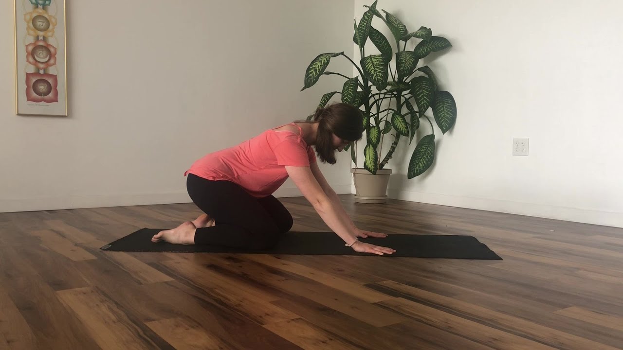 Eccentric Child's Pose - YouTube