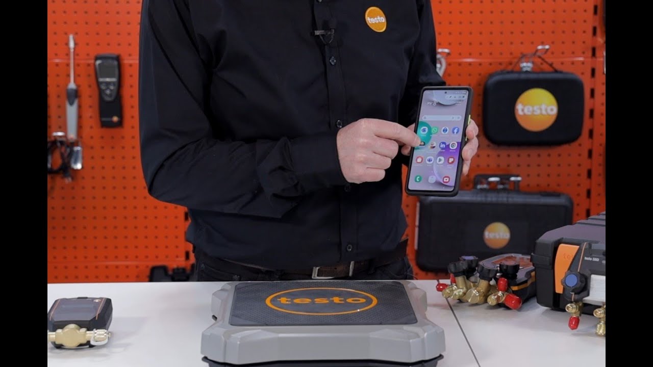 testo 560i scale: Bluetooth Connection - YouTube