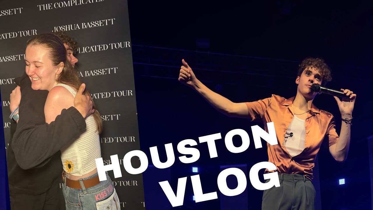 The Joshua Bassett Complicated Tour Vlog Houston, TX - YouTube