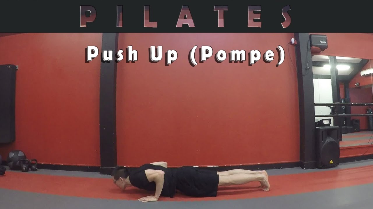 Pilates - Push Up (Pompe) - YouTube