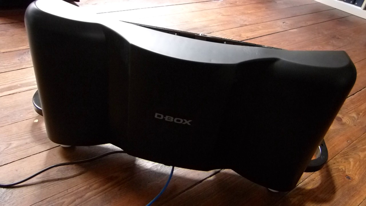 D-Box UMP-100/SRP120 Motion Platform - Demo Mode - YouTube