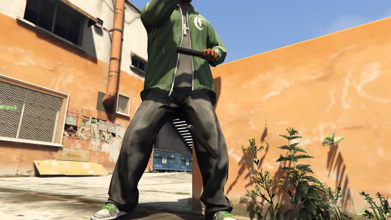 Mac 10 Animated for GTA V PC - YouTube