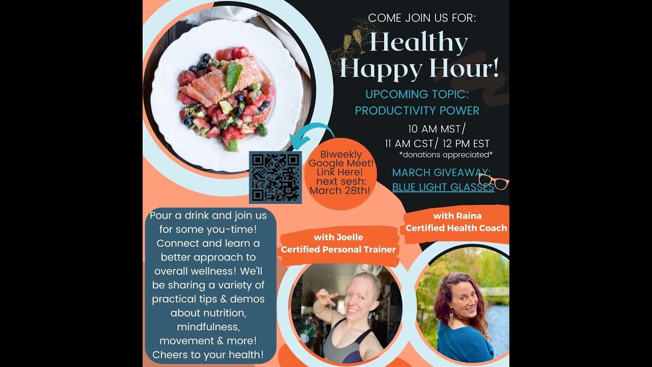 Healthy Happy Hour, Episode Six. 28.March.23 - YouTube