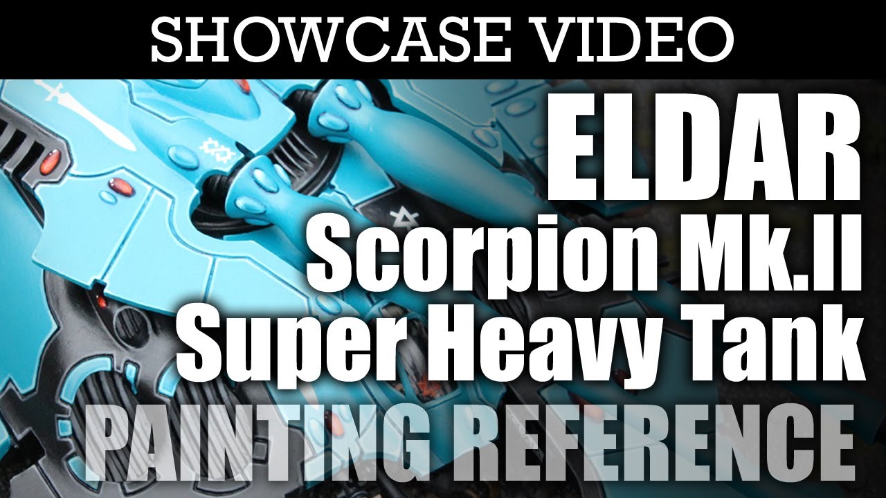 WOW! Painted Eldar SCORPION Super Heavy Tank Warhammer 40k Apocalypse Showcase | HD Images ...