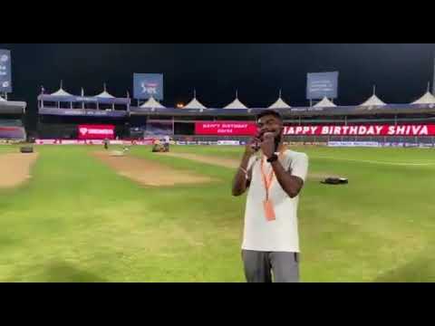 Birthday celebration at sarjah cricket stadium / Tamil song/ Tamil