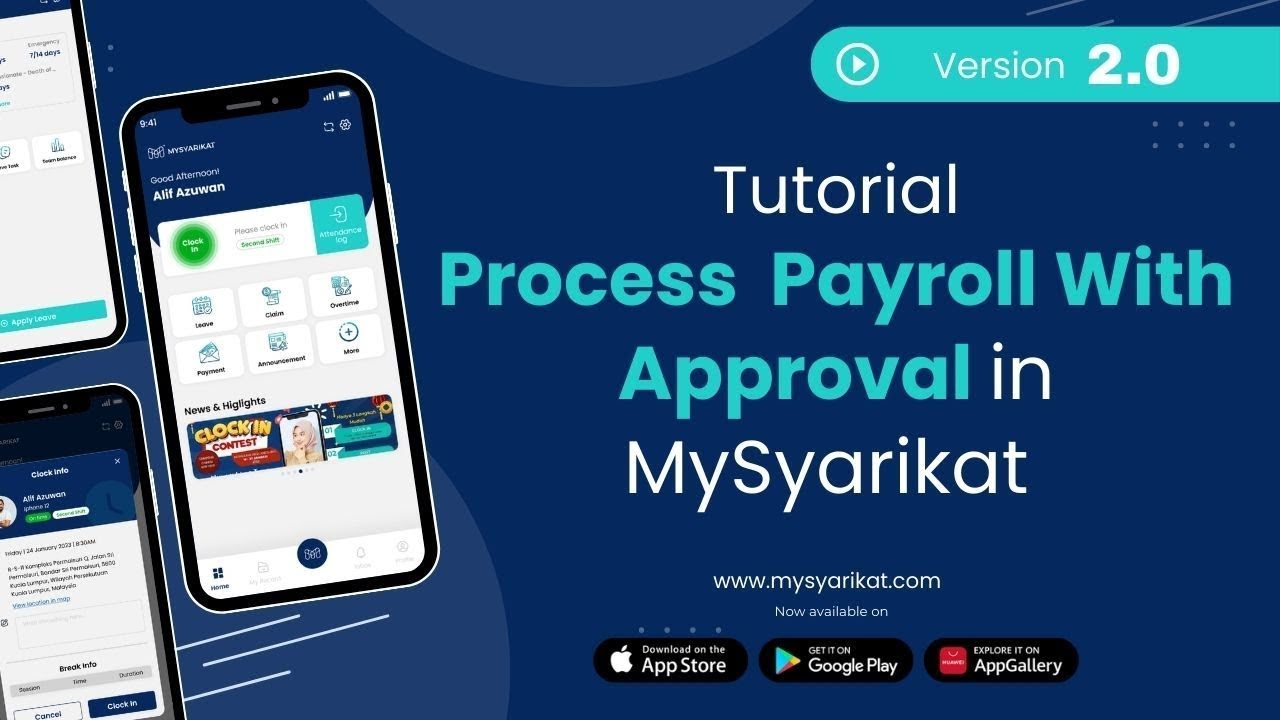 [Version 2.0] Tutorial Process Payroll With Approval in MySyarikat ...