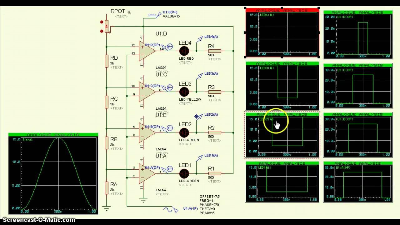LM324 LED Bar Meter - YouTube