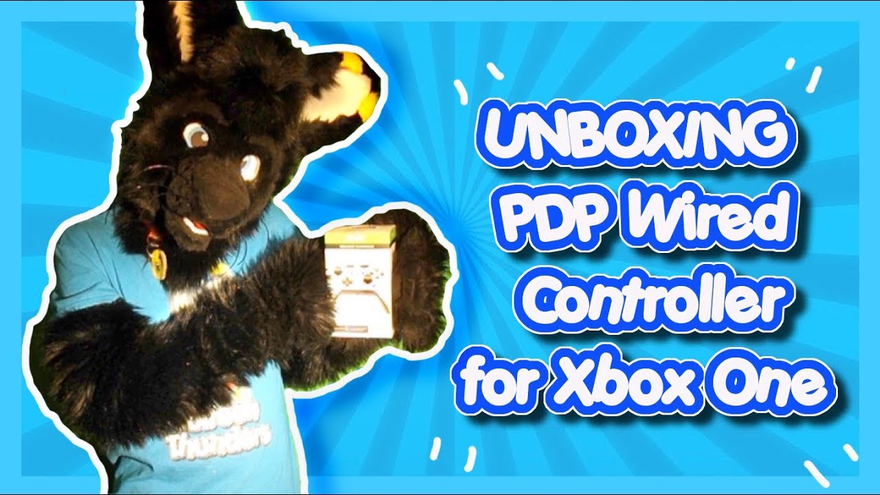 Furry Unboxing - PDP Wired Controller for Xbox One - Arctic White ...