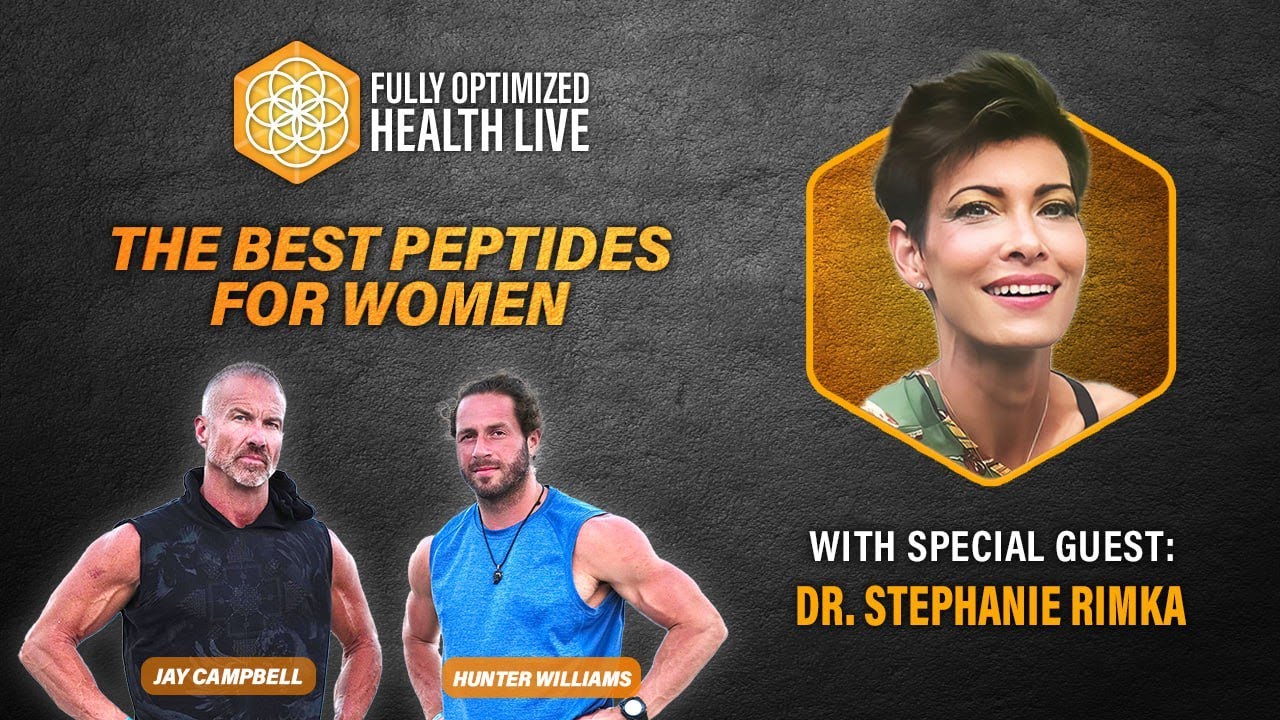 FOH Live: The Best Peptides for Women with Dr. Stephanie Rimka - YouTube