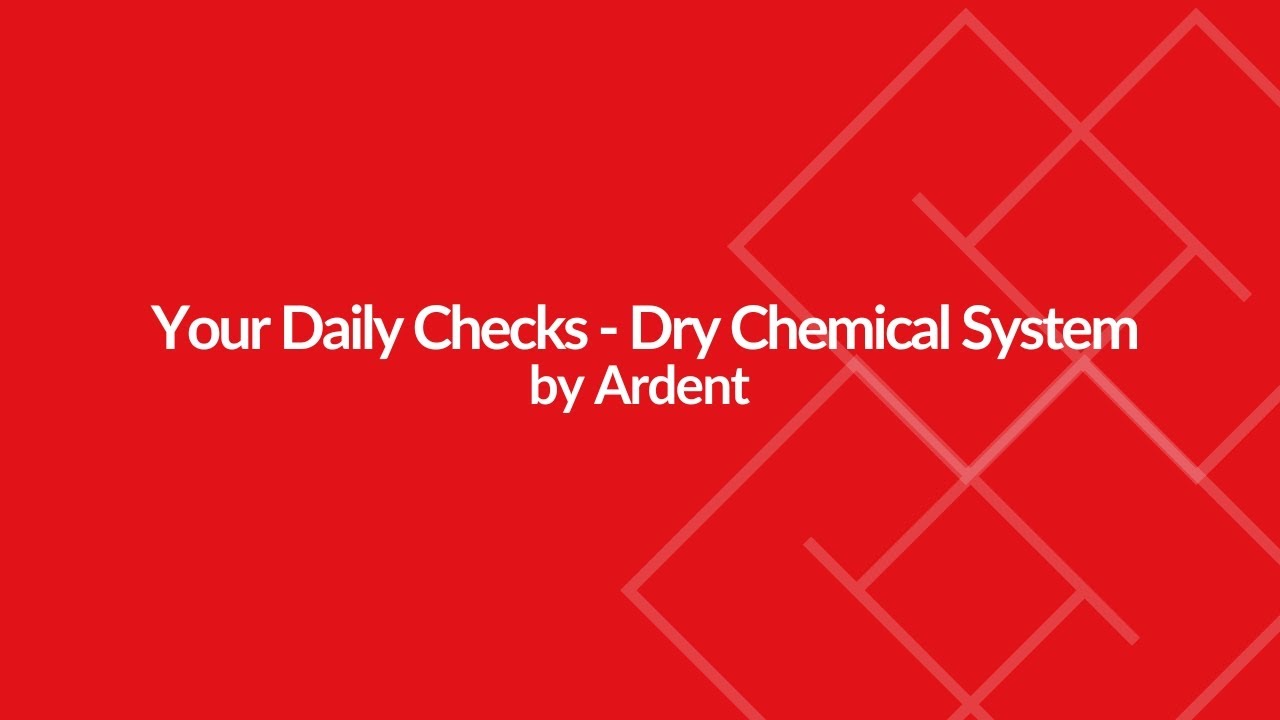Daily Checks Required for your Dry Chemical System - YouTube