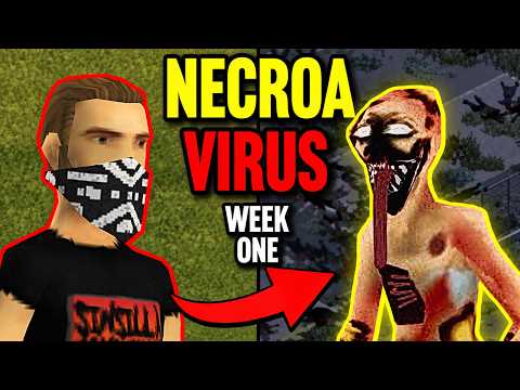 Can You Survive WEEK ONE With Project Zomboid’s BRUTAL Necroa Virus?