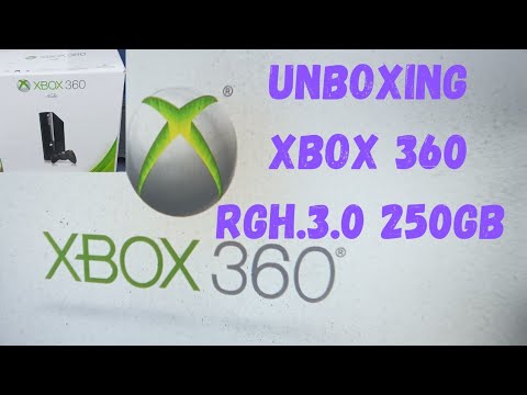 UNBOXING XBOX 360 RGH.3.0 250GB DESTRAVADO VALE A PENA ?? - YouTube