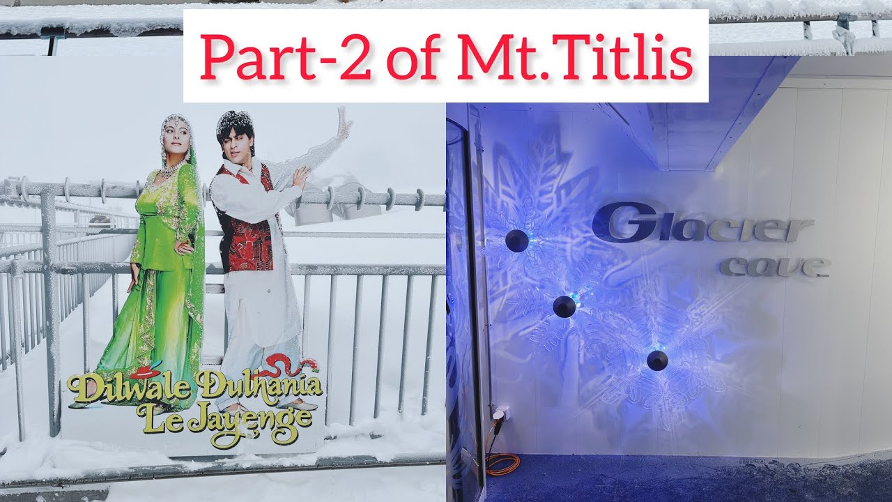 Mt.Titlis part 2, ddlj location,glacier cave🥶#switzerland#titlis #ddlj# ...