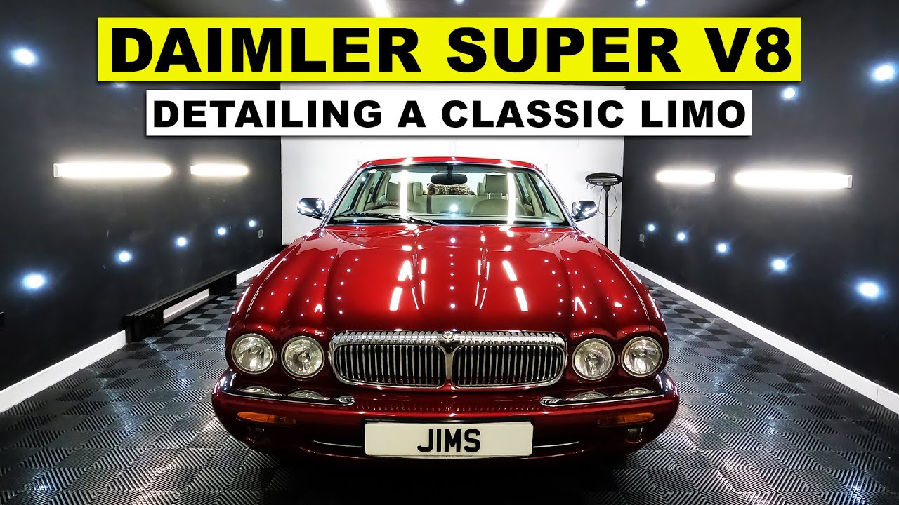 Classic V8 Limo - Daimler Super - Detail & Ceramic Coat - YouTube