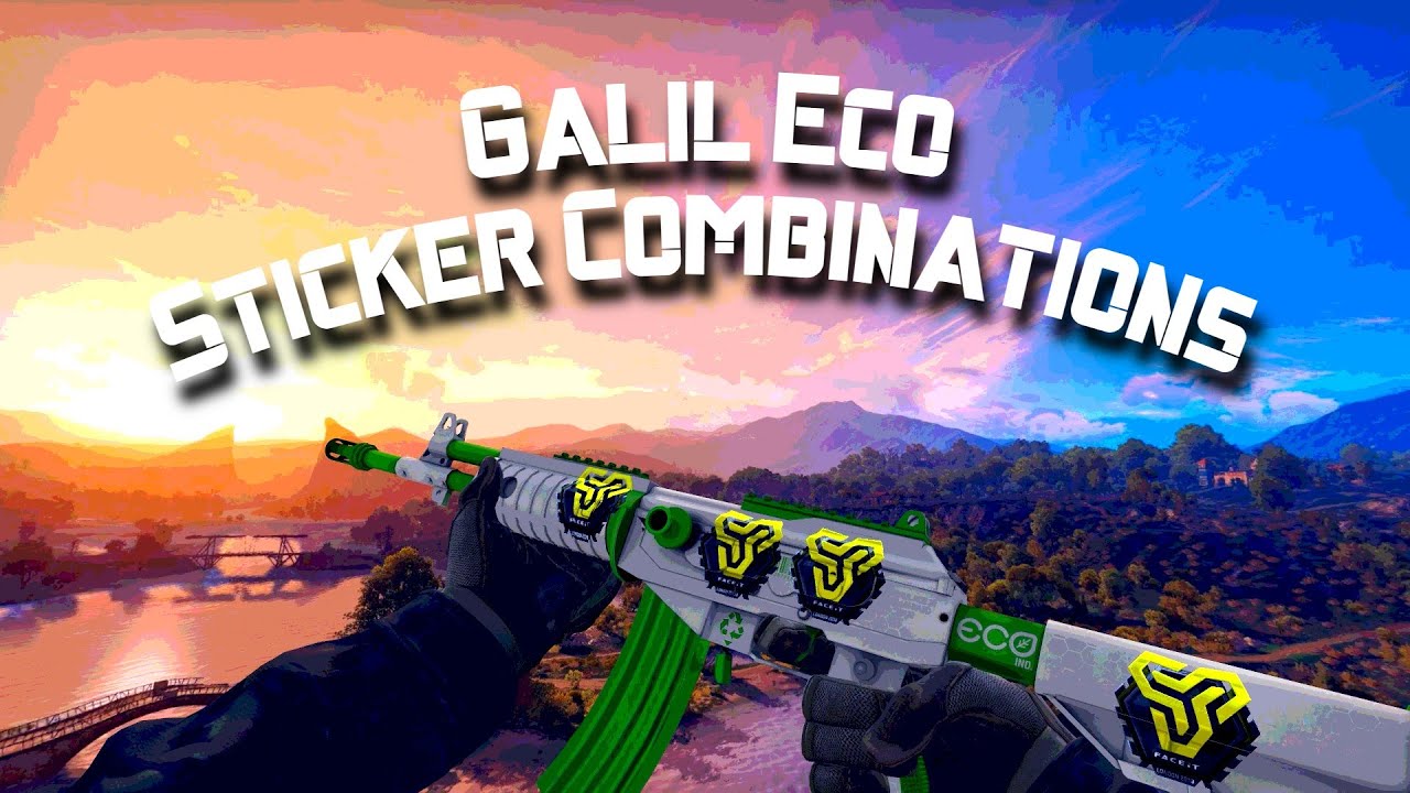 Best Galil Eco Sticker Combinations 2022 - YouTube