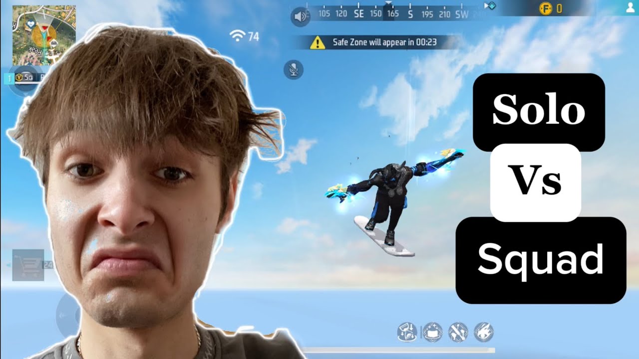 RIKUGON Finally Tries Br Ranked (Solo Vs Squad Gamplay 🎮) - YouTube