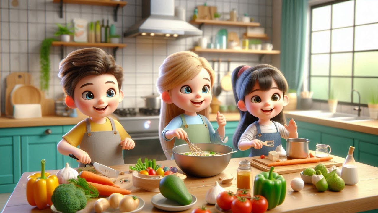 Dinner Song For Kids | Artful Animations - YouTube