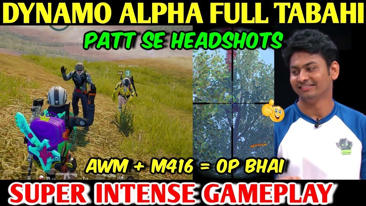 DYNAMO WITH ALPHA BEST ENTERTAINMENT, DYNAMO GAMING AWM + M416 ...