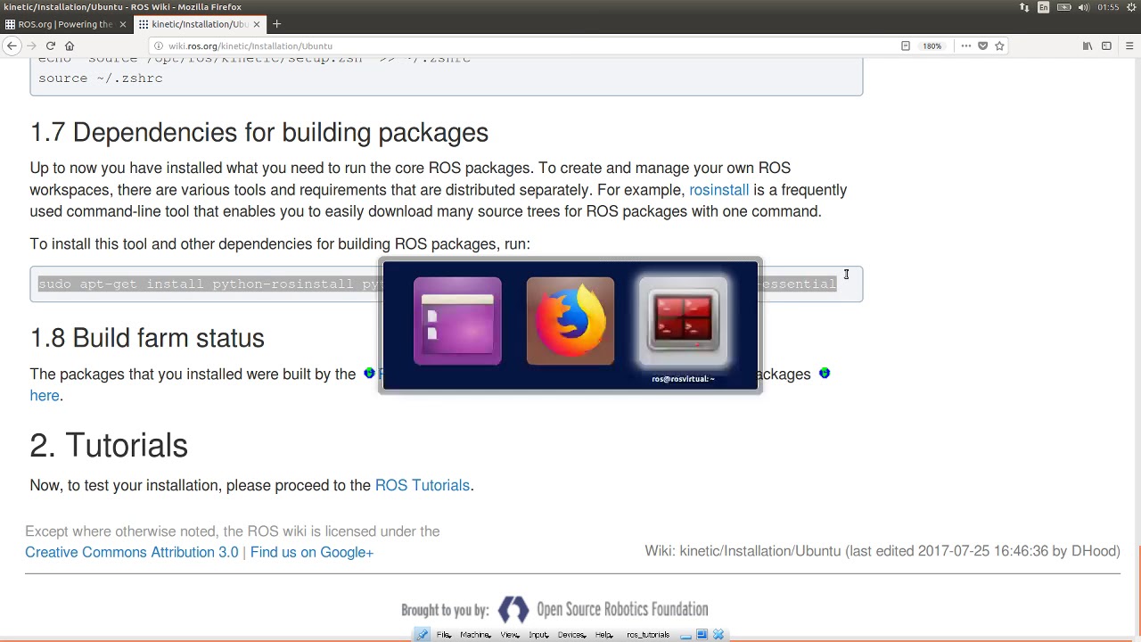 Tutorial ROS Kinetic Español - 3: Instalando ROS Kinetic (parte 2 ...