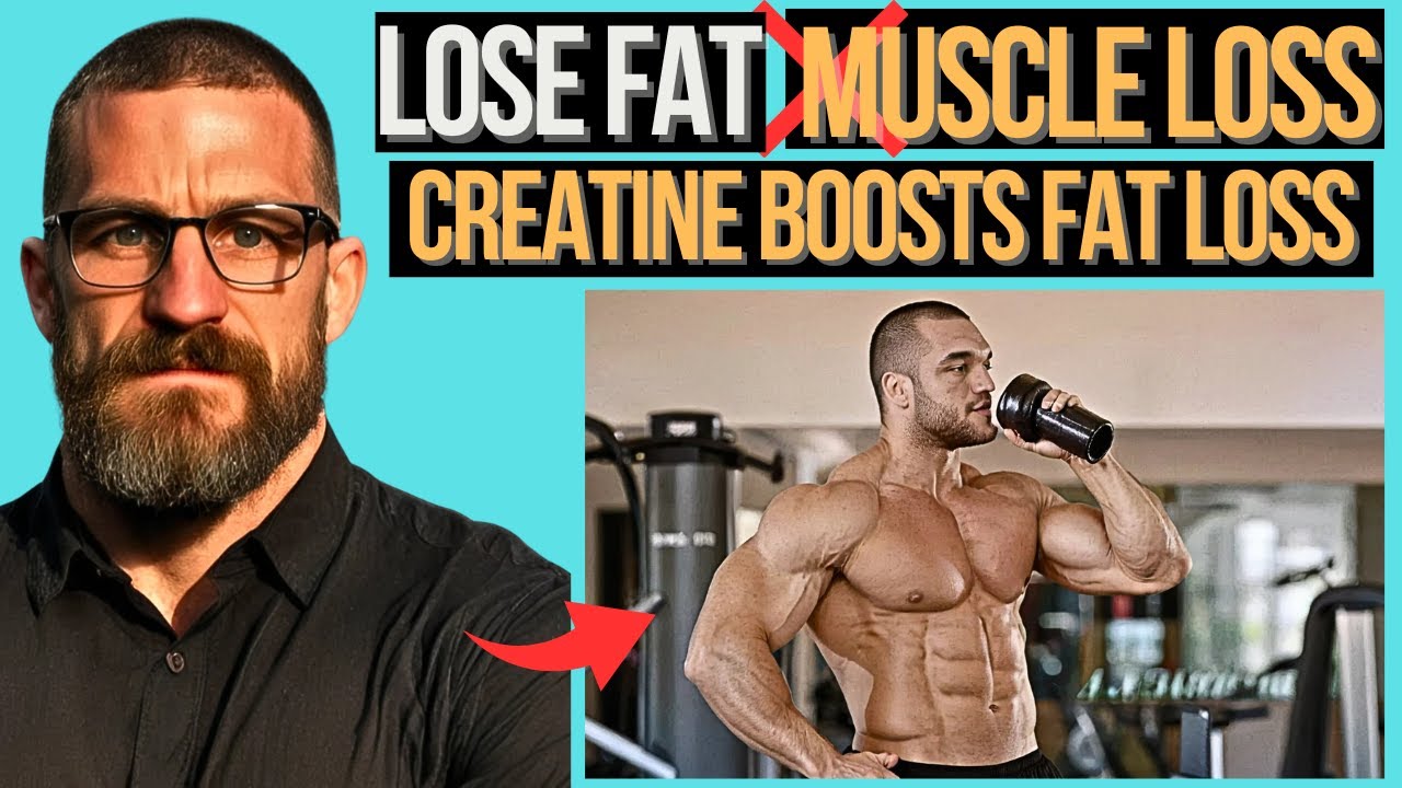CREATINE Boosts FAT Loss Without Losing MUSCLE! Neuroscientist Andrew ...