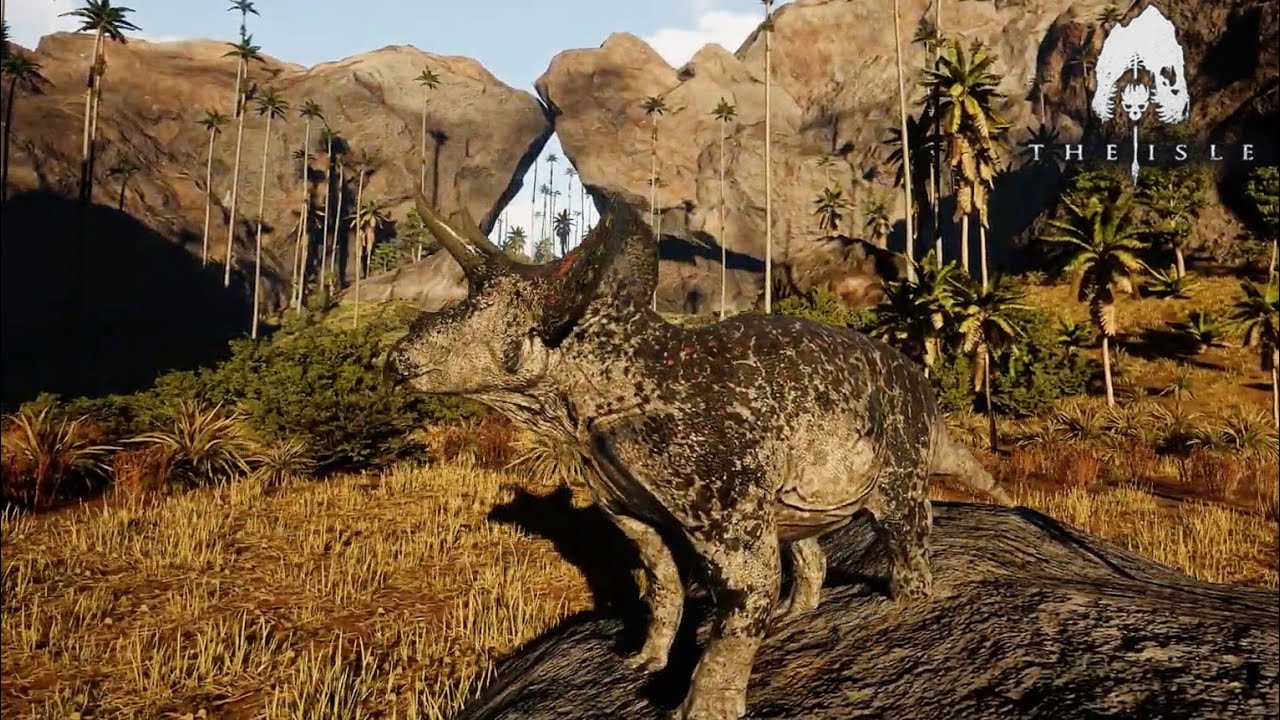 LLEGÓ EL TRICERATOPS!! The Isle Evrima - YouTube