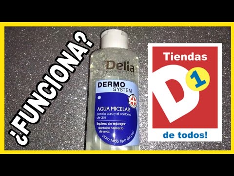 AGUA MICELAR DELIA COSMETICS Realmente FUNCIONA. Desmaquillante TIENDAS ...