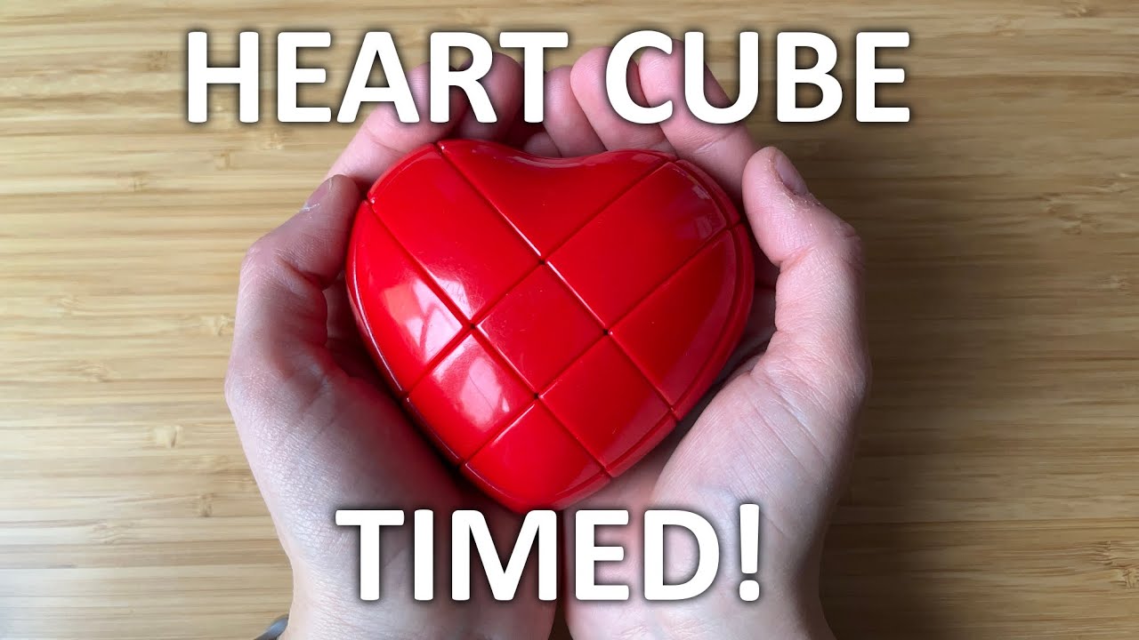 Solving a heart 3x3 shapemod on timer - YouTube