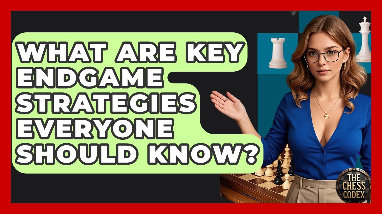 What Are Key Endgame Strategies Everyone Should Know? - The Chess Codex ...