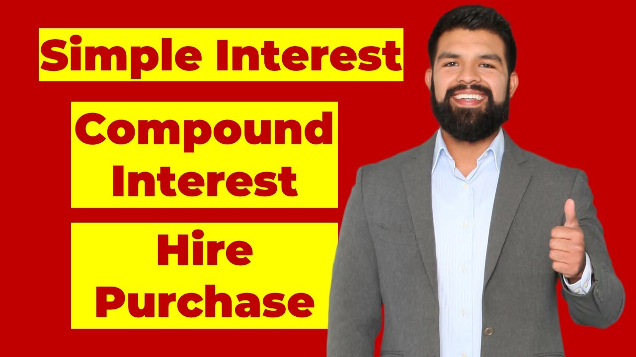 GCE O Level Mathematics: Lecture 14: Simple Interest, Compound Interest ...