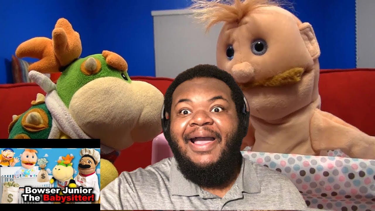 SML movie- Junior The Babysitter (REACTION) - YouTube
