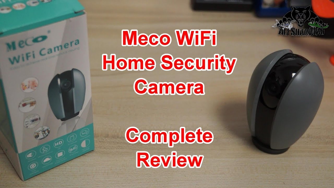 Smart Home Gadgets Meco WiFi Home Security Camera - YouTube