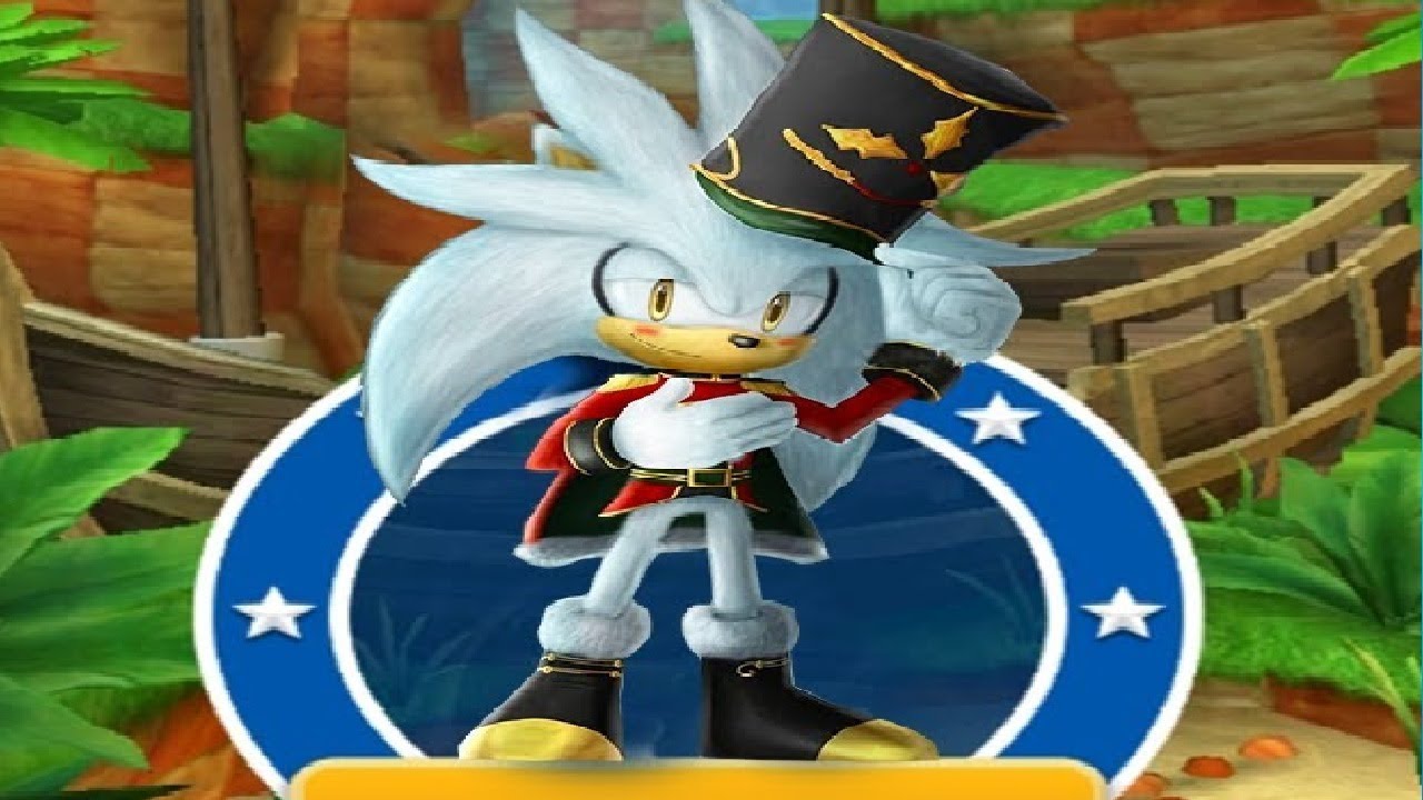 SONIC DASH NEW CHARACTER Nutcracker Silver Unlocked and Fully Upgraded ...