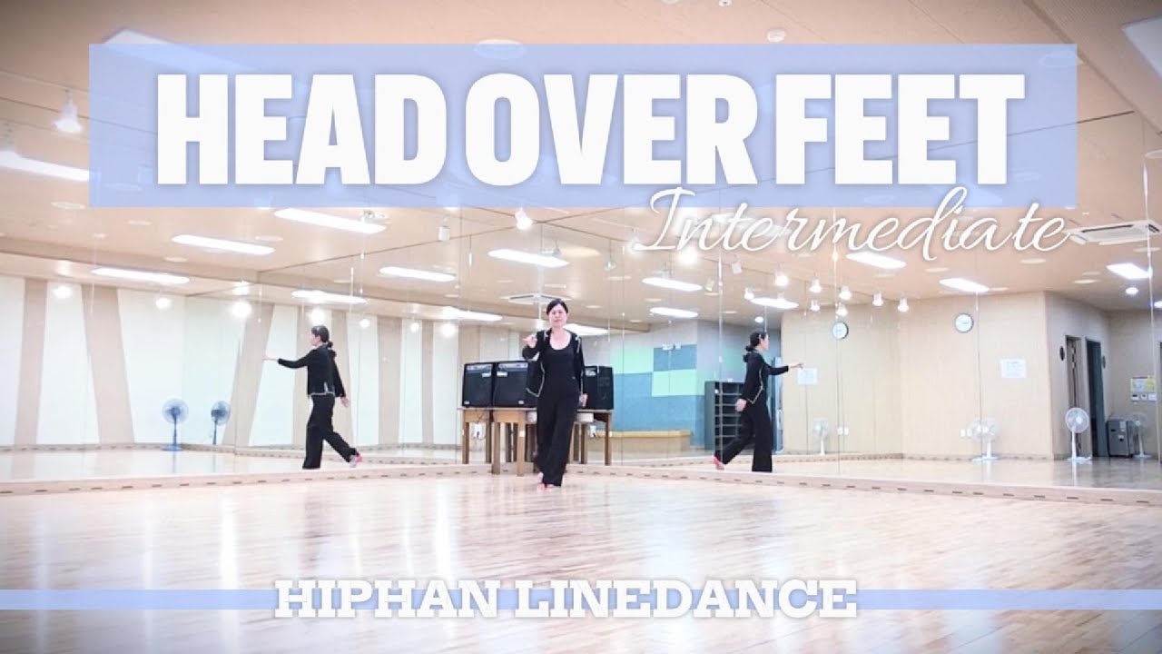 Head over feet Linedance-DEMO l 라인댄스 l Improver l HIPHANLINEDANCE l ...