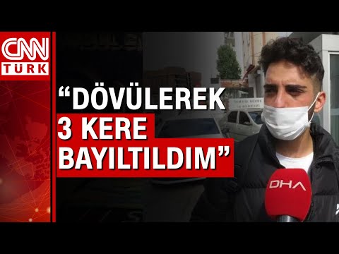 Korna çaldı diye bayıltana kadar dövdüler!