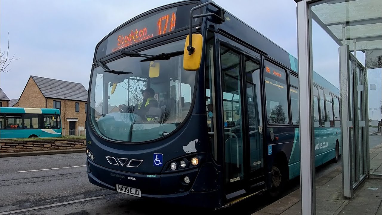 The Loud One Again: Arriva North East 1415/NK09 EJD VDL SB200 Wright ...