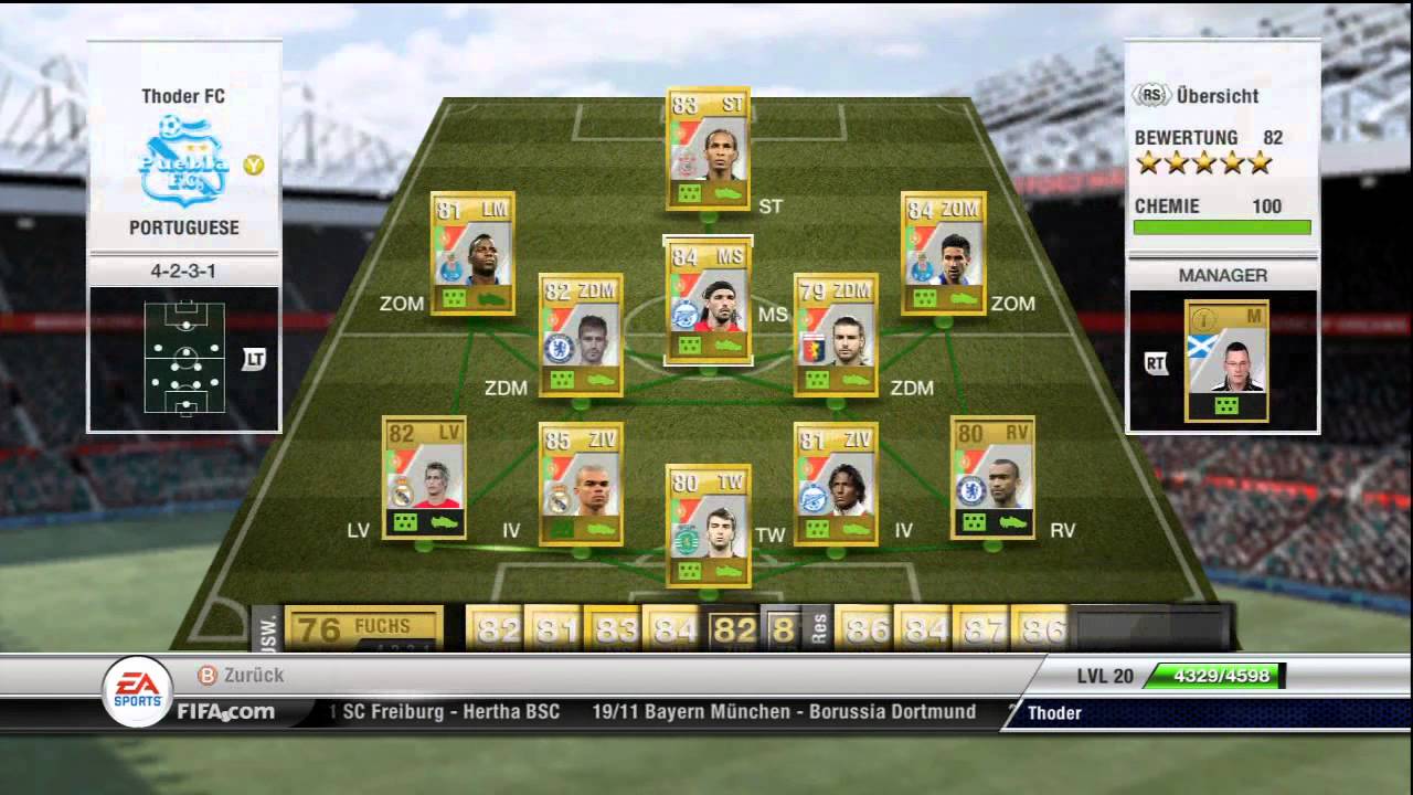 Fifa 12 UT: Portugal Squad ( 30k ) [HD] - YouTube