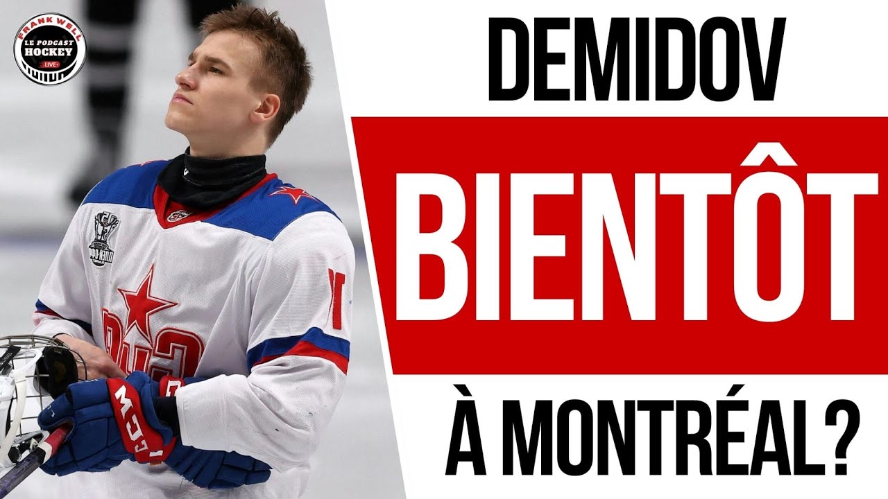 Demidov à Montréal : Un Talent GÉNÉRATIONNEL en Route vers le CH? - YouTube