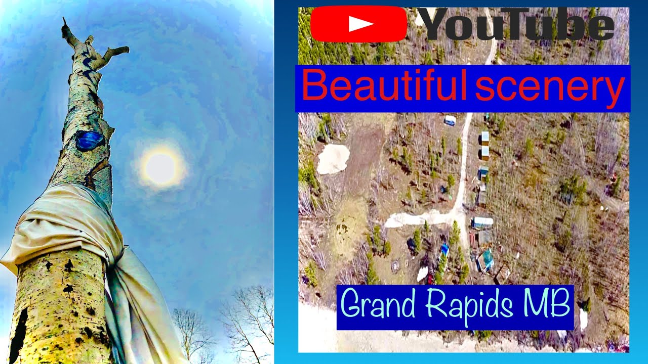 Blue Lagoon (local swimming hole) Grand Rapids Manitoba - YouTube