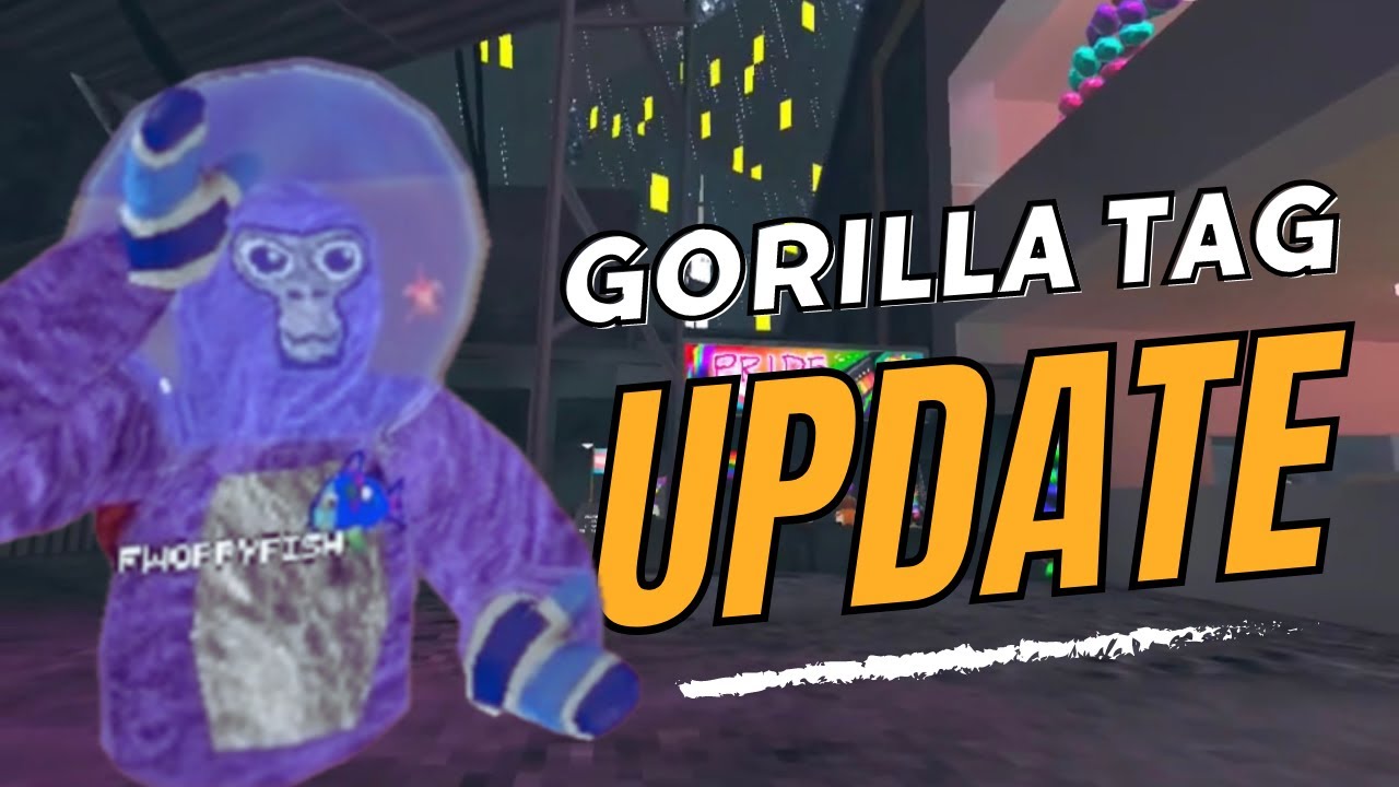 June update in gorilla tag! #gtag #vr #oculus #metaquest2 #monke - YouTube
