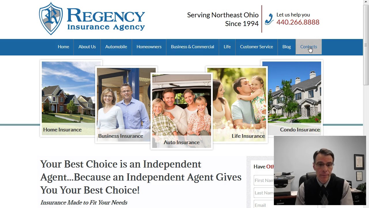 Regency Insurance Agency - Insurance Company Contacts - YouTube