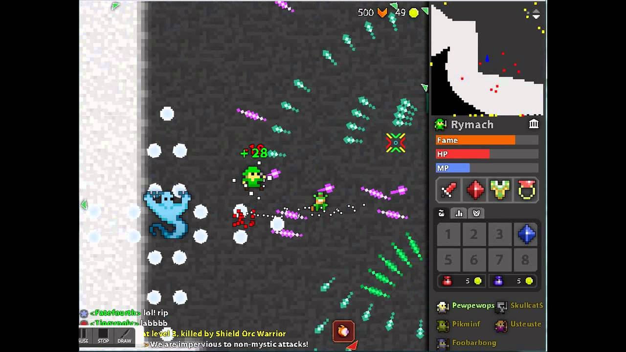 ROTMG-Learning how to play trickster! - YouTube